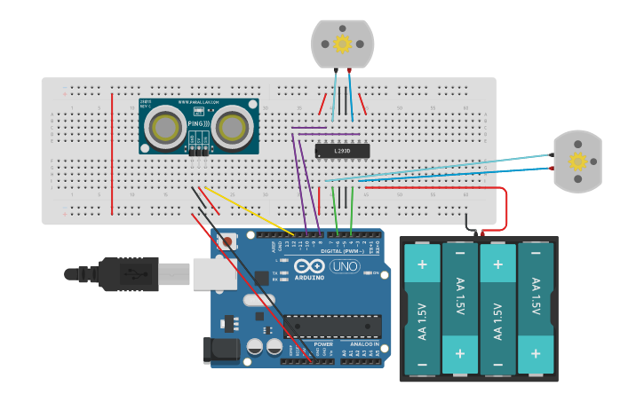 Circuit design Circuito 31. - Tinkercad