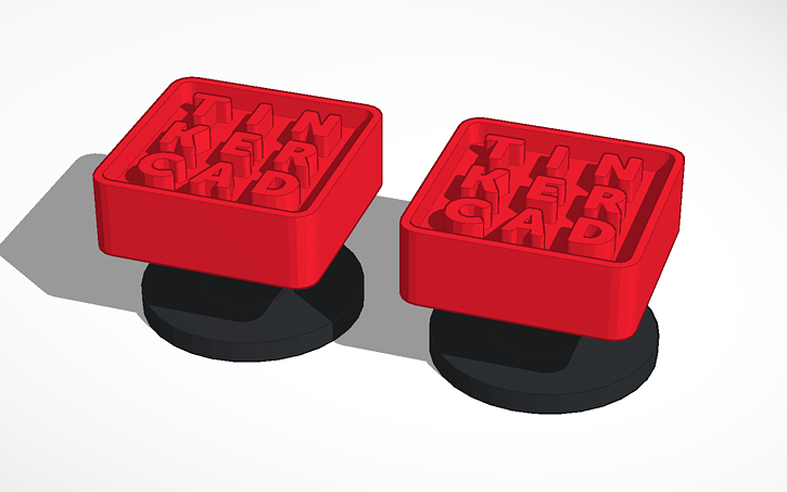 3d Design Tinkercad Cuff Links Tinkercad