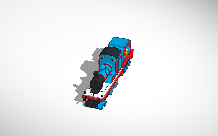 3D design Edward the wise engine(no face) - Tinkercad