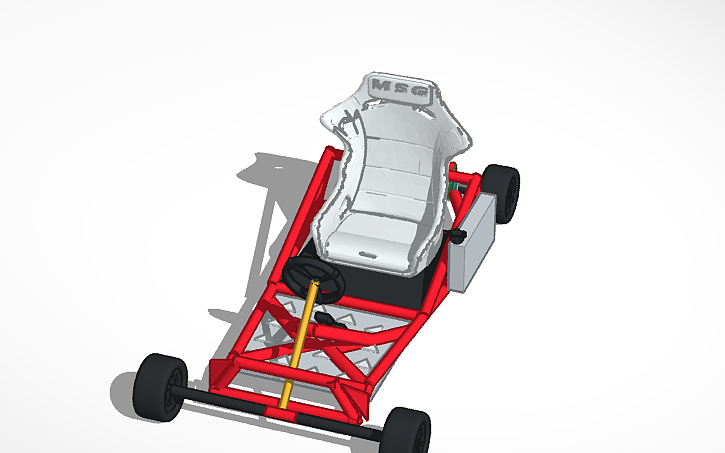 3d Design Go Cart Tinkercad