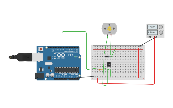 Circuit design Task1-exp2 | Tinkercad