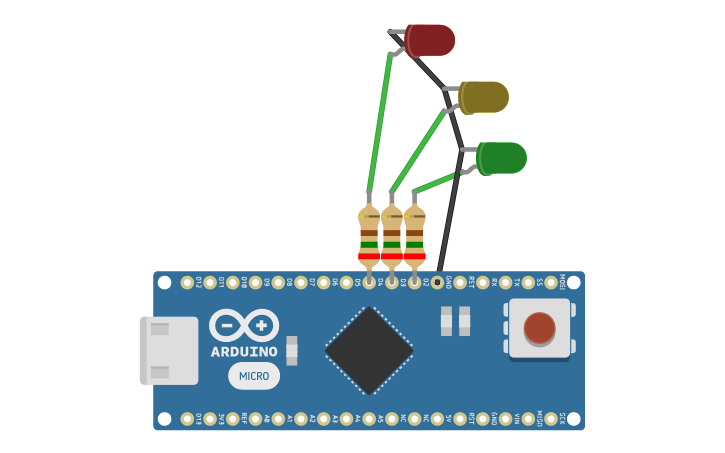 Circuit Design Arduino Nano Tinkercad