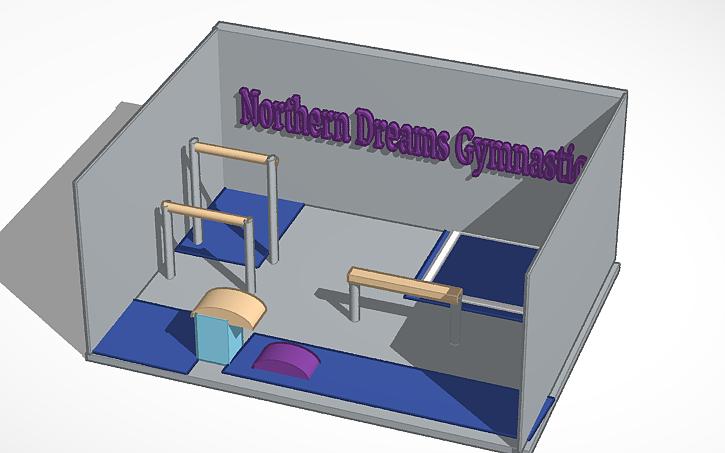 3D design NDG Gym | Tinkercad