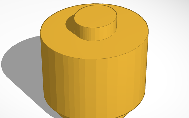 3D design Lego Head - Tinkercad