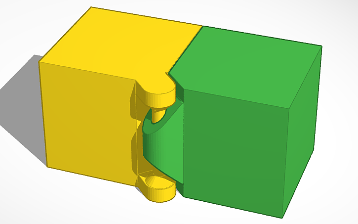3D design Study #7: Vertical Hinge | Tinkercad