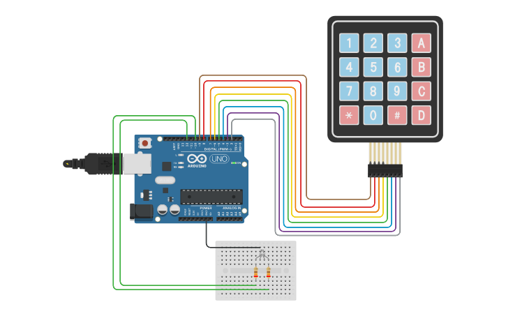 Circuit Design Password Tinkercad