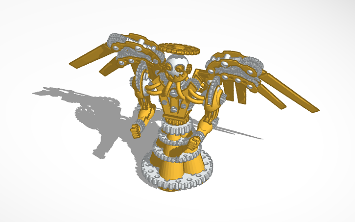 3D design Tick Tock - The Clockwork Angel - Tinkercad
