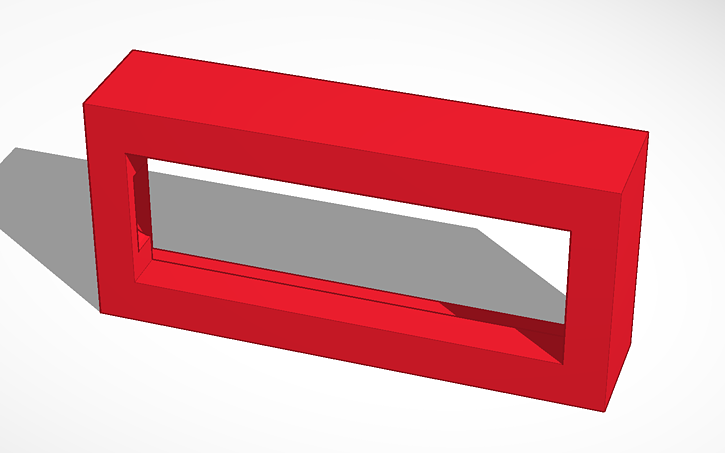 3D design LCD RG1602A Box - Tinkercad