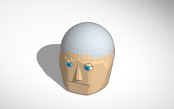 3d Design My First Head Tinkercad