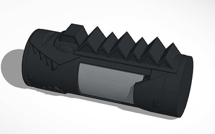 3D design Copy of Dino Charger - Tinkercad