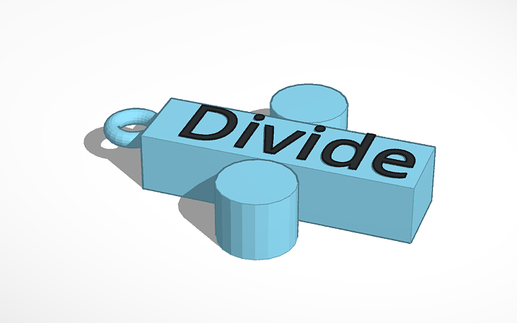 3D design Divide | Tinkercad