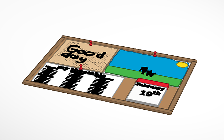 3D design poster - Tinkercad