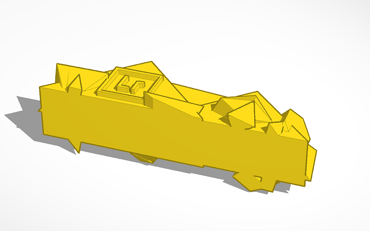 3D design SD card holder- Lightroon logo included - Tinkercad