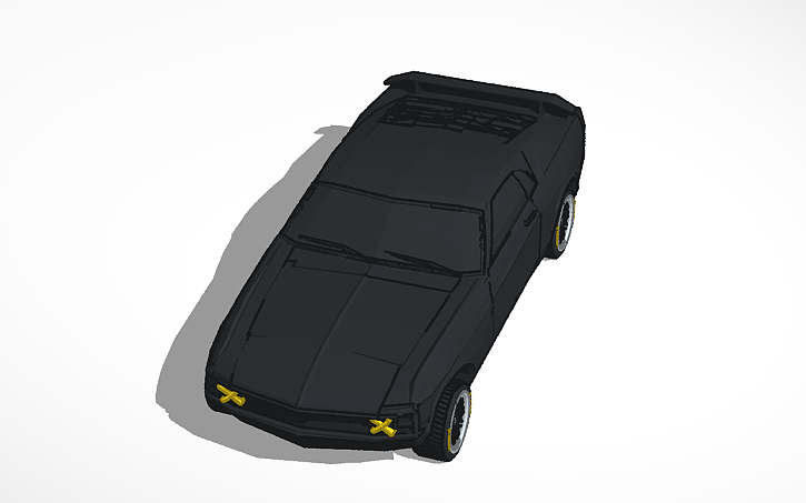 3D design Hirochi Bolide - Tinkercad