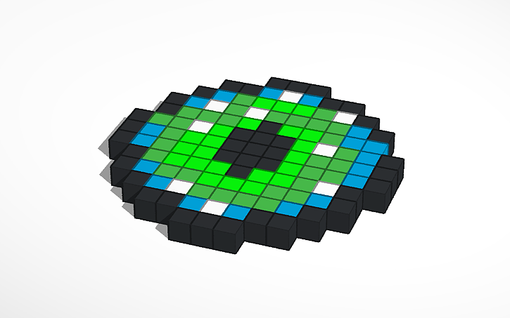 3D design Eye of Ender - Tinkercad