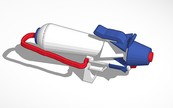 3D design Splatoon Splattershot Pro | Tinkercad