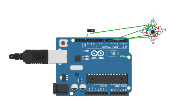 Circuit design Disco Ball - Tinkercad