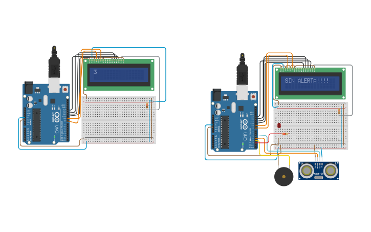 Circuit design Examen T3 | Tinkercad