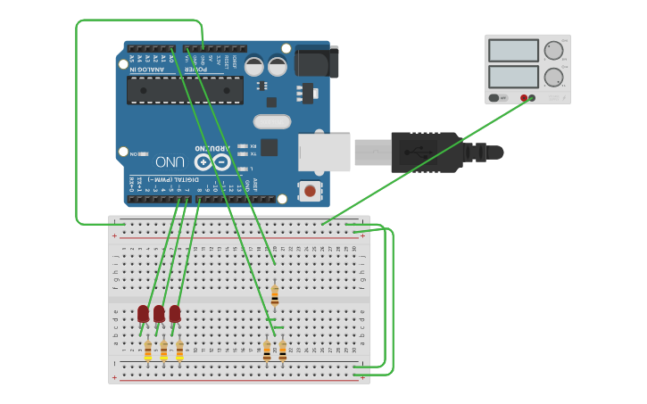 Circuit design P7 Pre2 - Tinkercad
