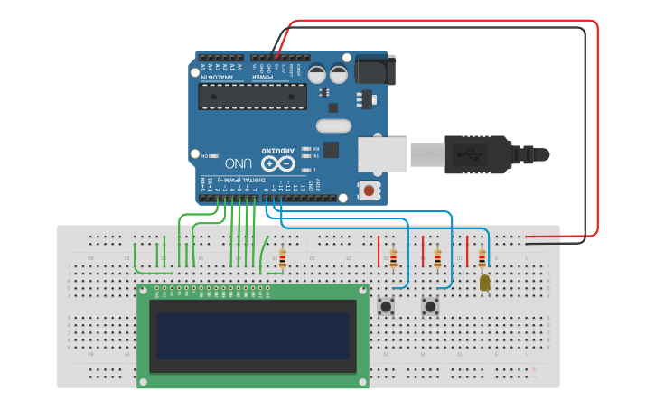 Circuit design PROVA - Tinkercad