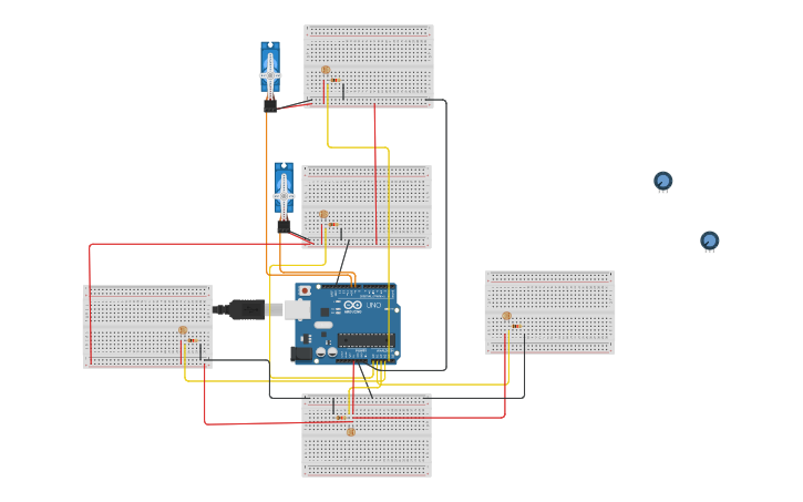 Circuit Design Photoresistor Tinkercad