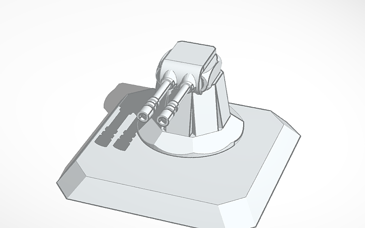 3D design Turret | Tinkercad