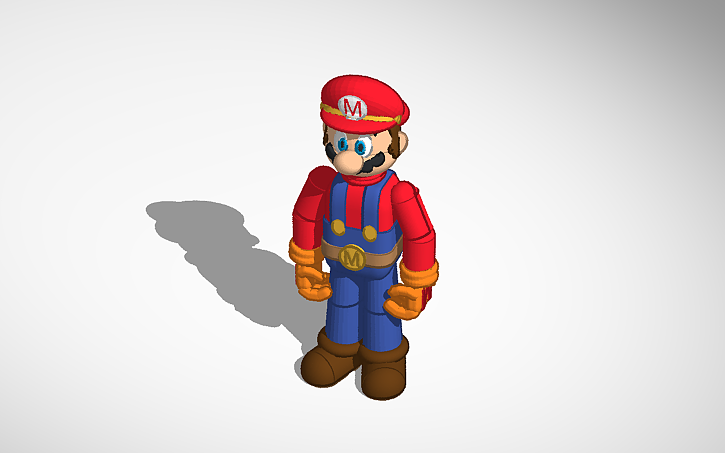 3D design Super Mario | Tinkercad