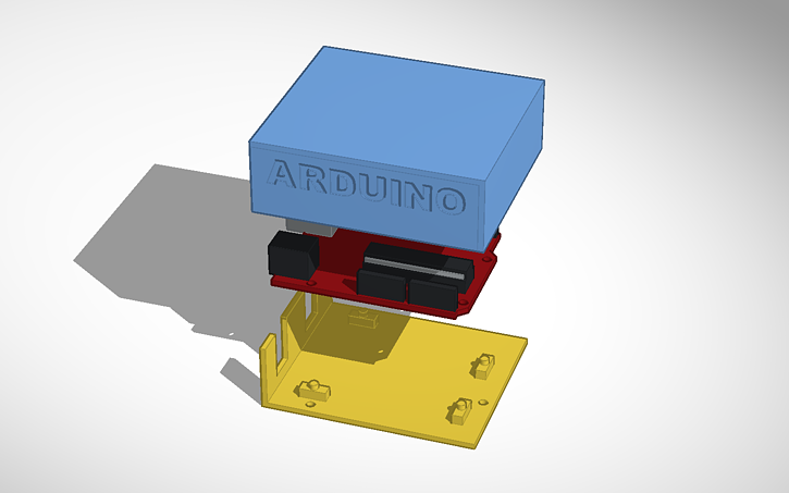 3d Design Copy Of Copy Of Arduino Box Tinkercad 2859