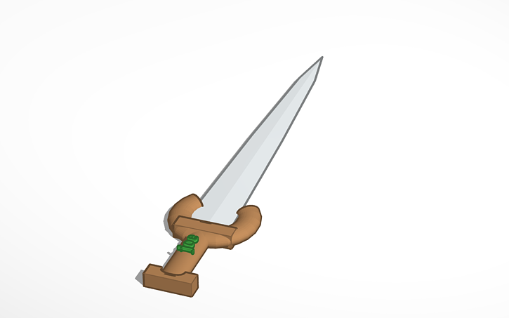 3d Design Sword Tinkercad