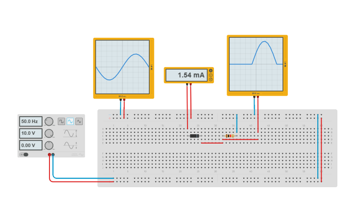 Circuit design 222616E F1 lab 2a - Tinkercad