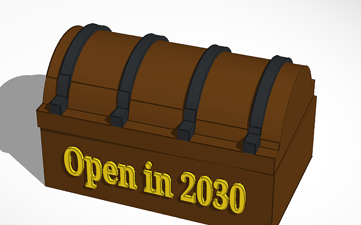3D design Create a Time Capsule - Tinkercad