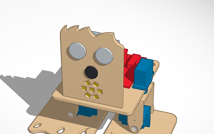 3D design DYOR bPED Basic with LEDs Nano Laser Cutting Assembly | Tinkercad