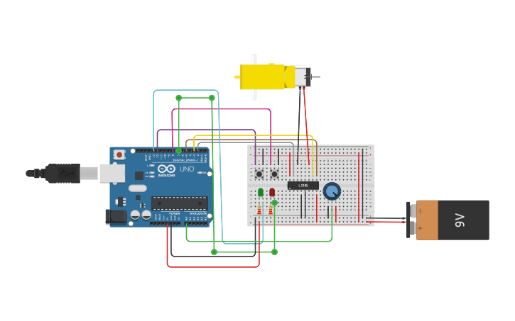 Circuit design Copy of Magnificent Trug - Tinkercad