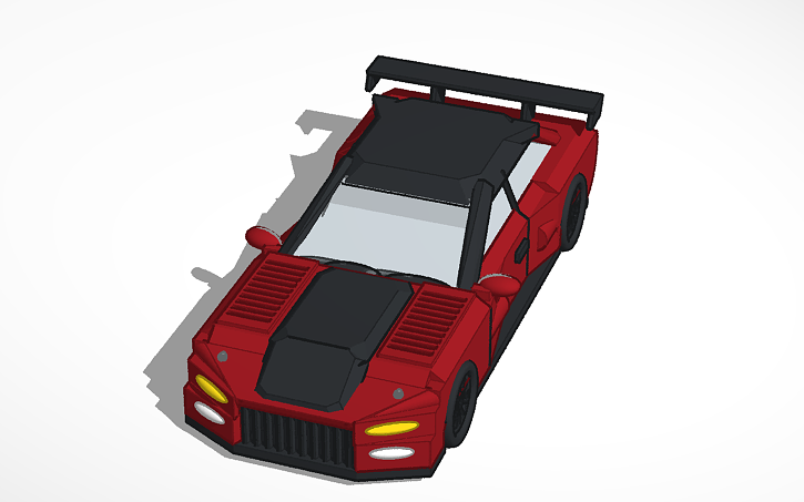 3D design girly GTR - Tinkercad
