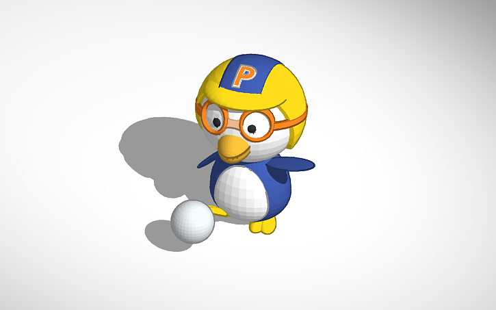 3D design PORORO_KICK - Tinkercad