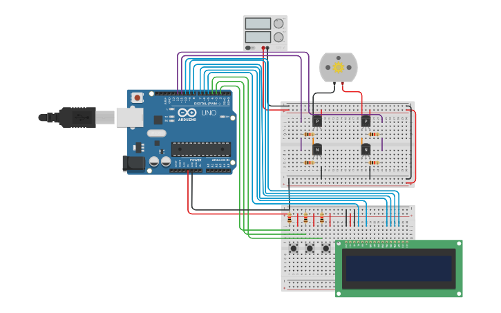 Circuit design Aula 14 - Mic | Tinkercad
