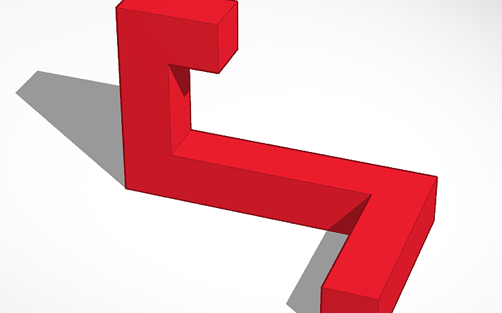 3D design Impossible Trapezoid - Tinkercad