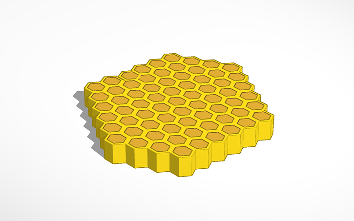 3D design Honeycomb - Tinkercad
