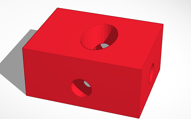 3D design wierd box with holes | Tinkercad