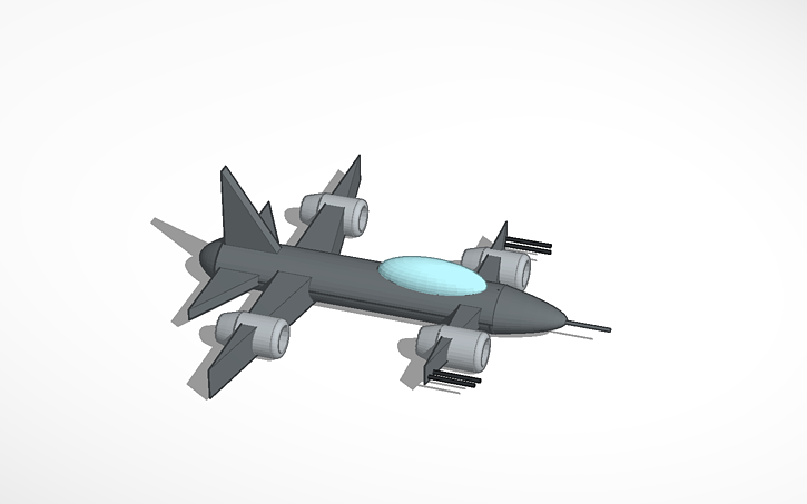 3D design Best Jet ever | Tinkercad