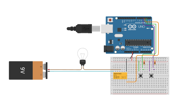 Circuit Design Arduino Simulacion 2 Tinkercad