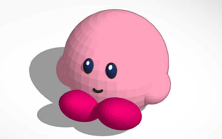 3D design kirby | Tinkercad
