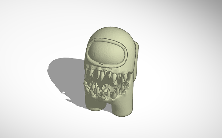 3D design Among Us Impostor - Tinkercad