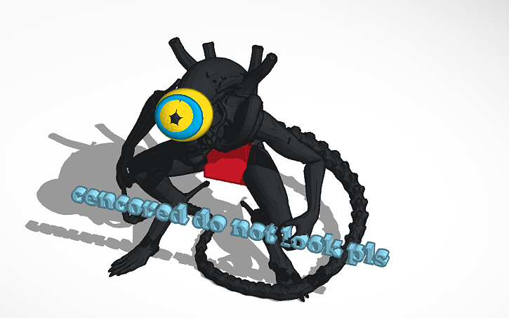 3d Design Alien Isolation Tinkercad