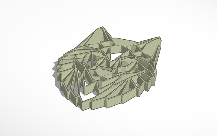3D design Wolf - Tinkercad