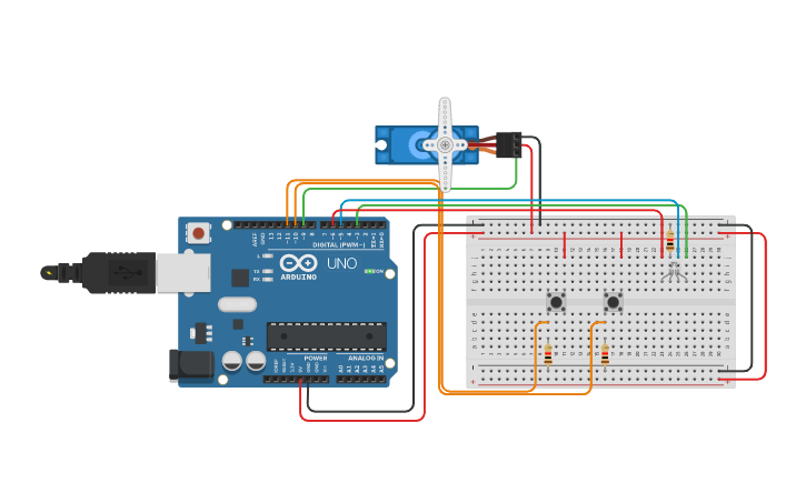 Circuit design Lab 10 - Level 3 - Tinkercad
