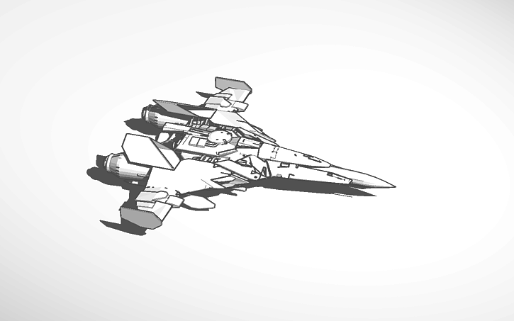 3D design Destiny Ship - Tinkercad