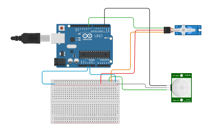 Circuit design Test UAS | Tinkercad Circuit design Test UAS | Tinkercad