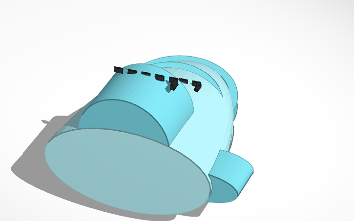 3D design NEST - backpack - Tinkercad