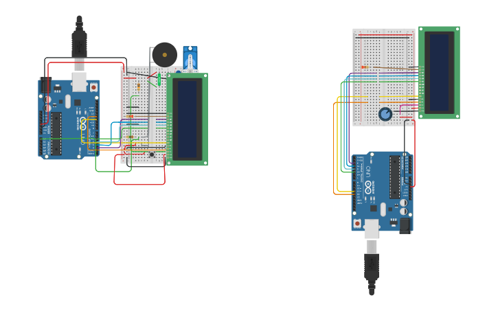 Circuit design MOD 1 Project 12 - Knock Lock | Tinkercad